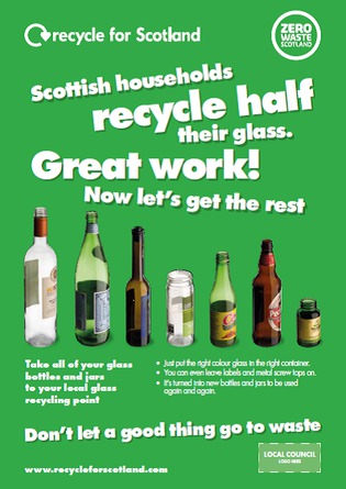 Recycle for Scotland - Colour Separated Glass Collections - A4 ...